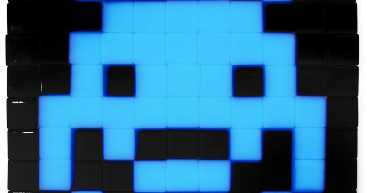 Invader – Invasion Kit #15 (Glow in the Space) |… | Hang-Up Gallery