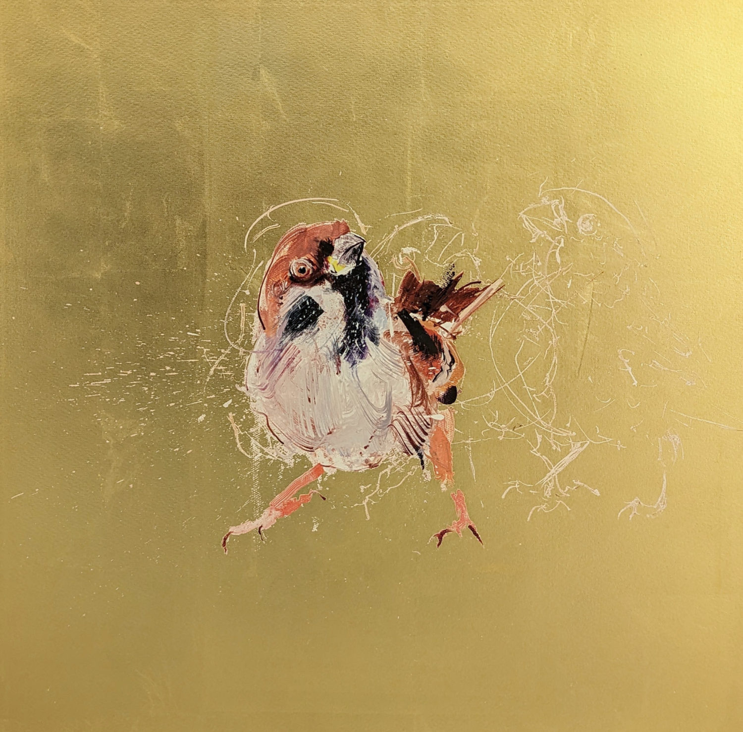 Dave White – Joy (Gold Leaf Edition) | Editions | Hang-Up Gallery