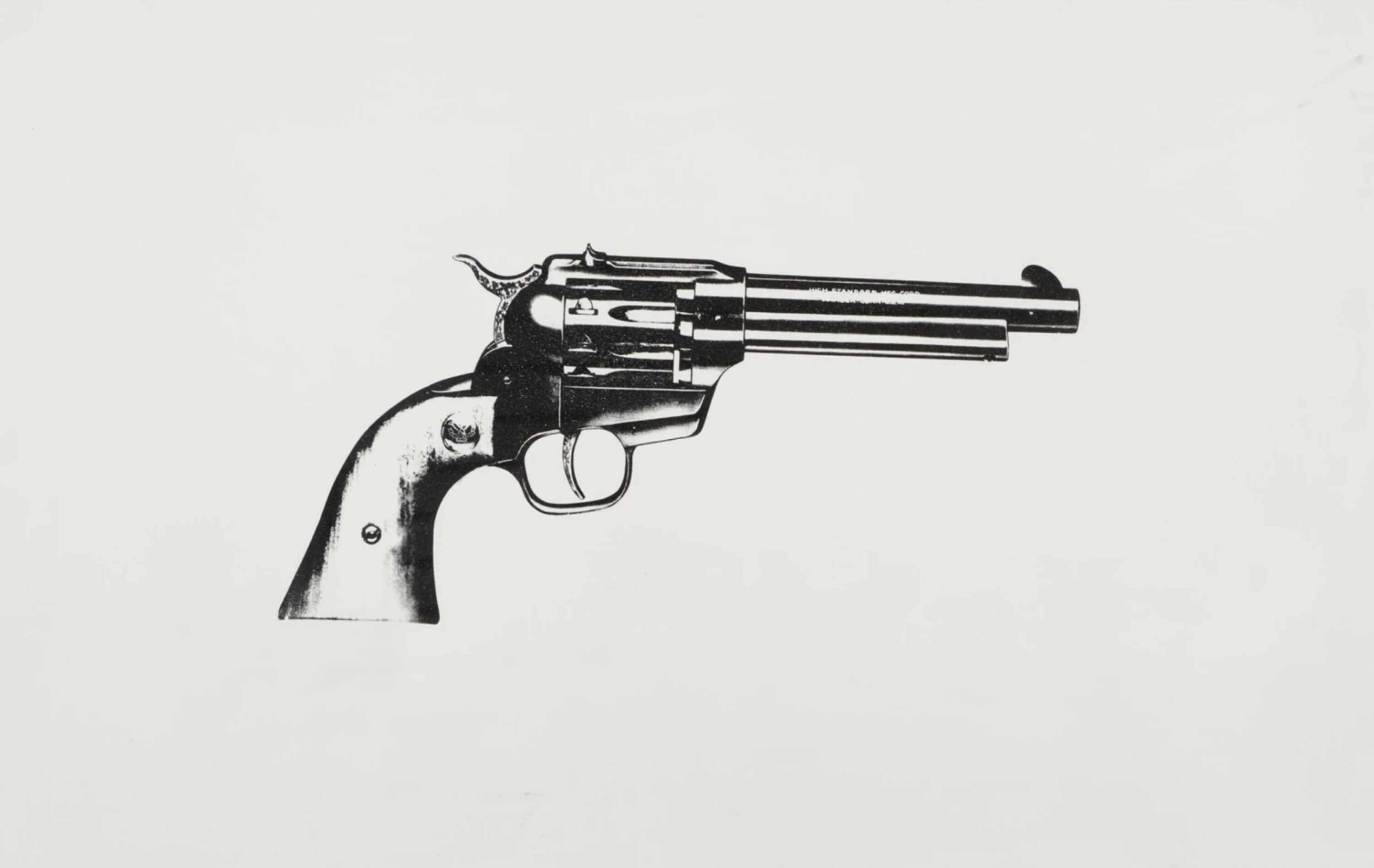 Andy Warhol – Gun, 1982 | Originals | Hang-Up Gallery